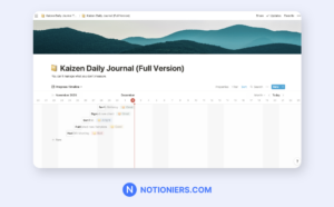 7 Best Notion Journal Templates [2024] - Notioniers