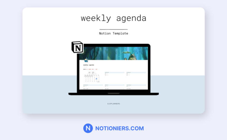 44+ Best Notion Weekly Planner Templates [2024] - Notioniers