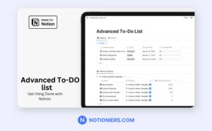 18+ Best Notion To-Do List Templates [2024] - Notioniers