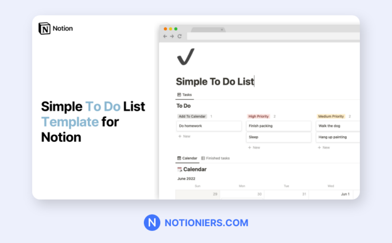18+ Best Notion To-Do List Templates [2024] - Notioniers