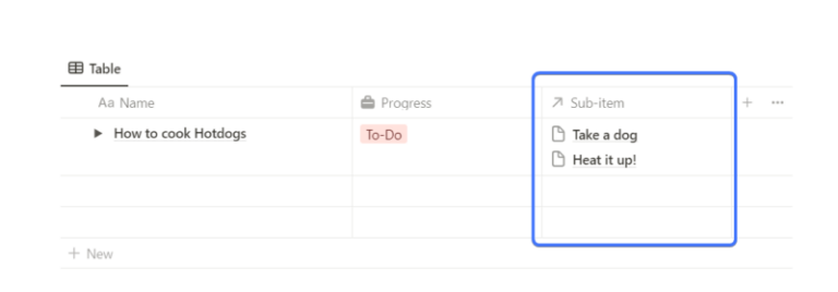 How to Create Sub-Items in Notion [2024] - Notioniers
