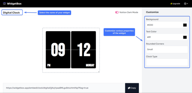 Easily Add Clock Widget to Notion Page [2024] - Notioniers
