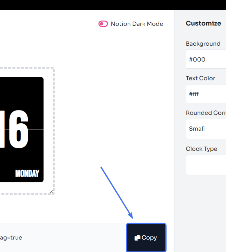 Easily Add Clock Widget to Notion Page [2024] - Notioniers