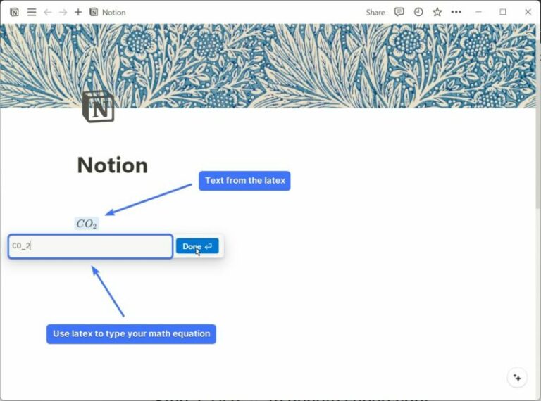 2 Steps To Write Subscript And Superscript In Notion Notioniers
