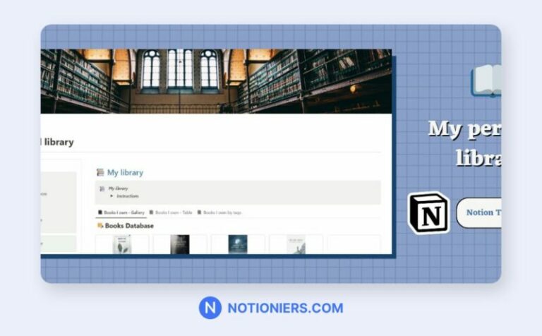 40+ Best Book Tracker Notion Templates - Notioniers