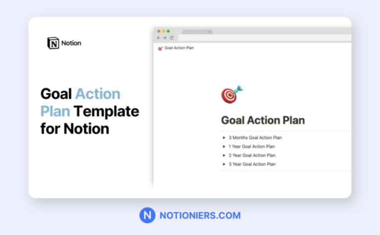 35+ Best Notion Goals Tracker Templates [2024] - Notioniers