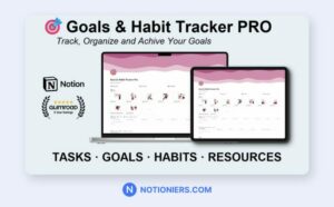 35+ Best Notion Goals Tracker Templates [2024] - Notioniers