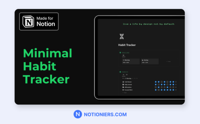 45+ Best Notion Habit Tracker Templates [2024] - Notioniers