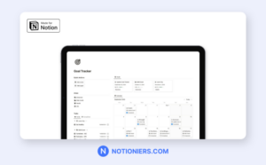 35+ Best Notion Goals Tracker Templates [2024] - Notioniers