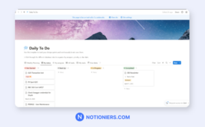 44+ Best Notion Weekly Planner Templates [2024] - Notioniers