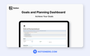 52+ Best Notion Dashboard Templates [2024] - Notioniers
