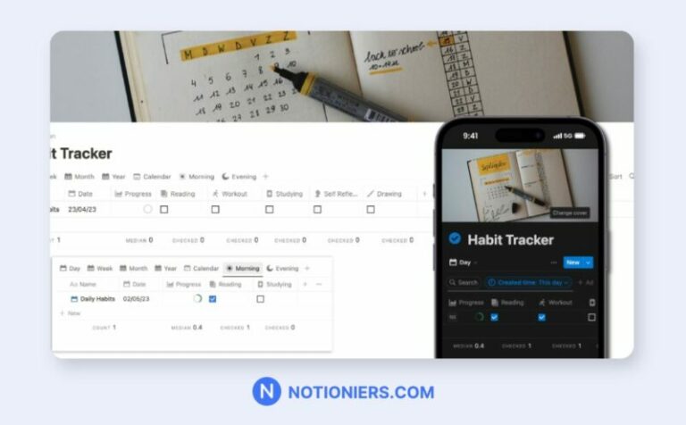 45+ Best Notion Habit Tracker Templates [2024] - Notioniers