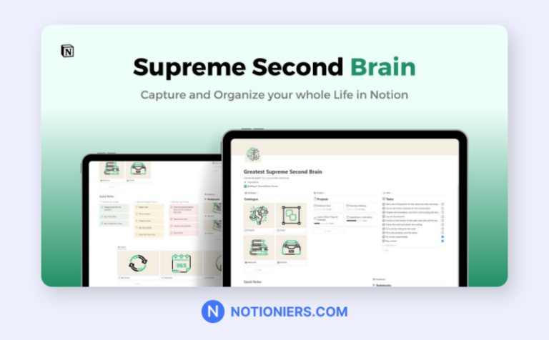 65+ Best Free & Paid Aesthetic Notion Templates - Notioniers