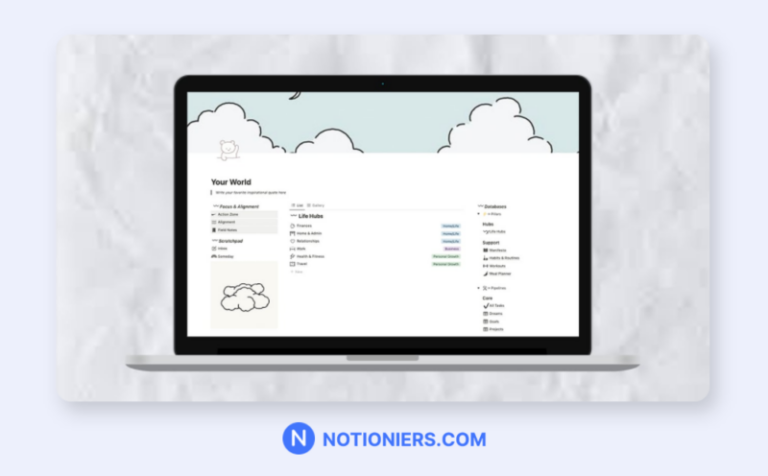 52+ Best Notion Dashboard Templates [2024] - Notioniers