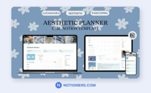 65+ Best Free & Paid Aesthetic Notion Templates - Notioniers