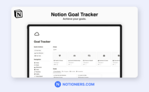 35+ Best Notion Goals Tracker Templates [2024] - Notioniers