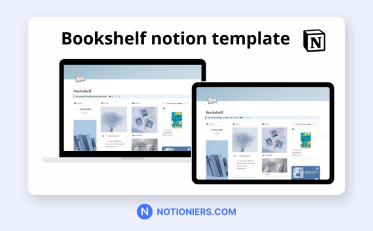 40+ Best Book Tracker Notion Templates - Notioniers