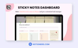 52+ Best Notion Dashboard Templates [2024] - Notioniers