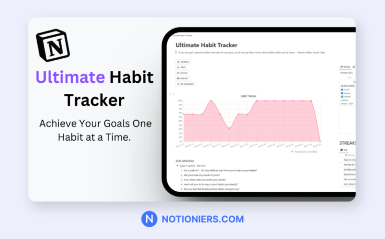 45 Best Notion Habit Tracker Templates [2024] Notioniers