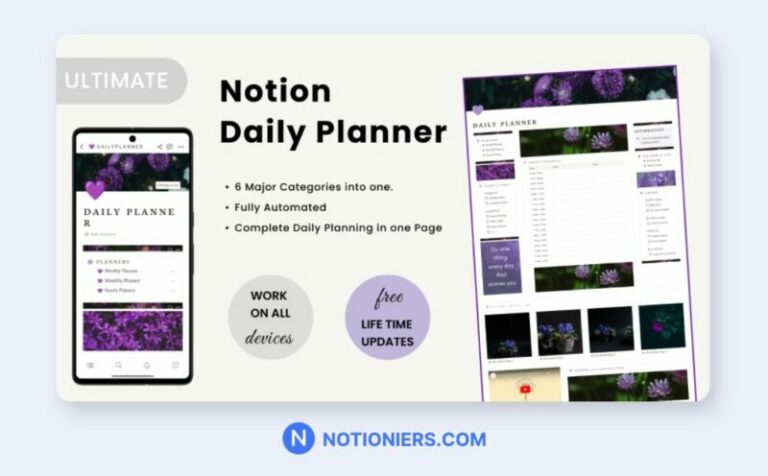 32+ Best Notion Daily Planners [2024] - Notioniers