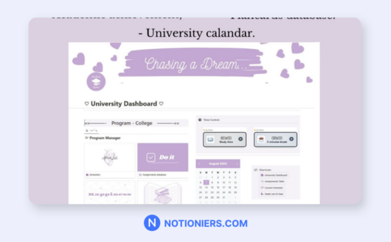 35+ Best Notion Templates for Students [2024] - Notioniers